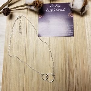 Jewelry | Super Nice Best Friend Necklace In Silver | Poshmark